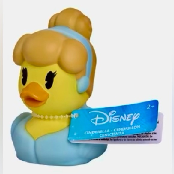 Disney | Toys | Disney Rubber Duck Cinderella Bath Time Floating Duck ...